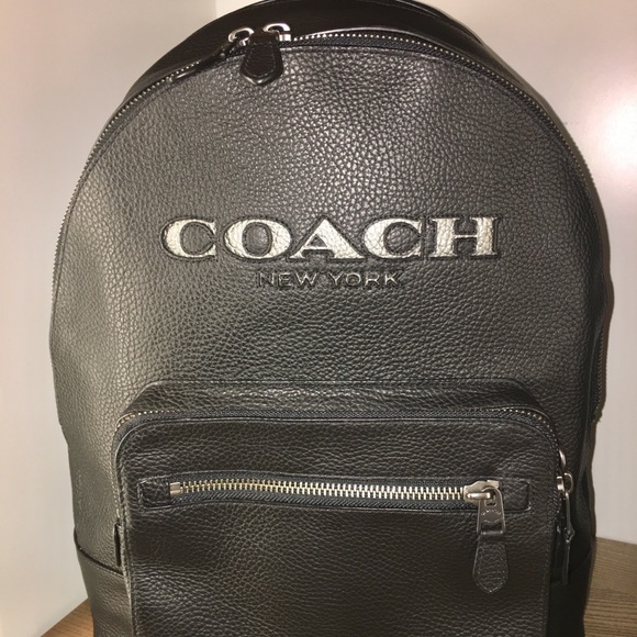 Coach | Bags | Coach Leather Mens Large Backpack Spring 29 | Poshmark